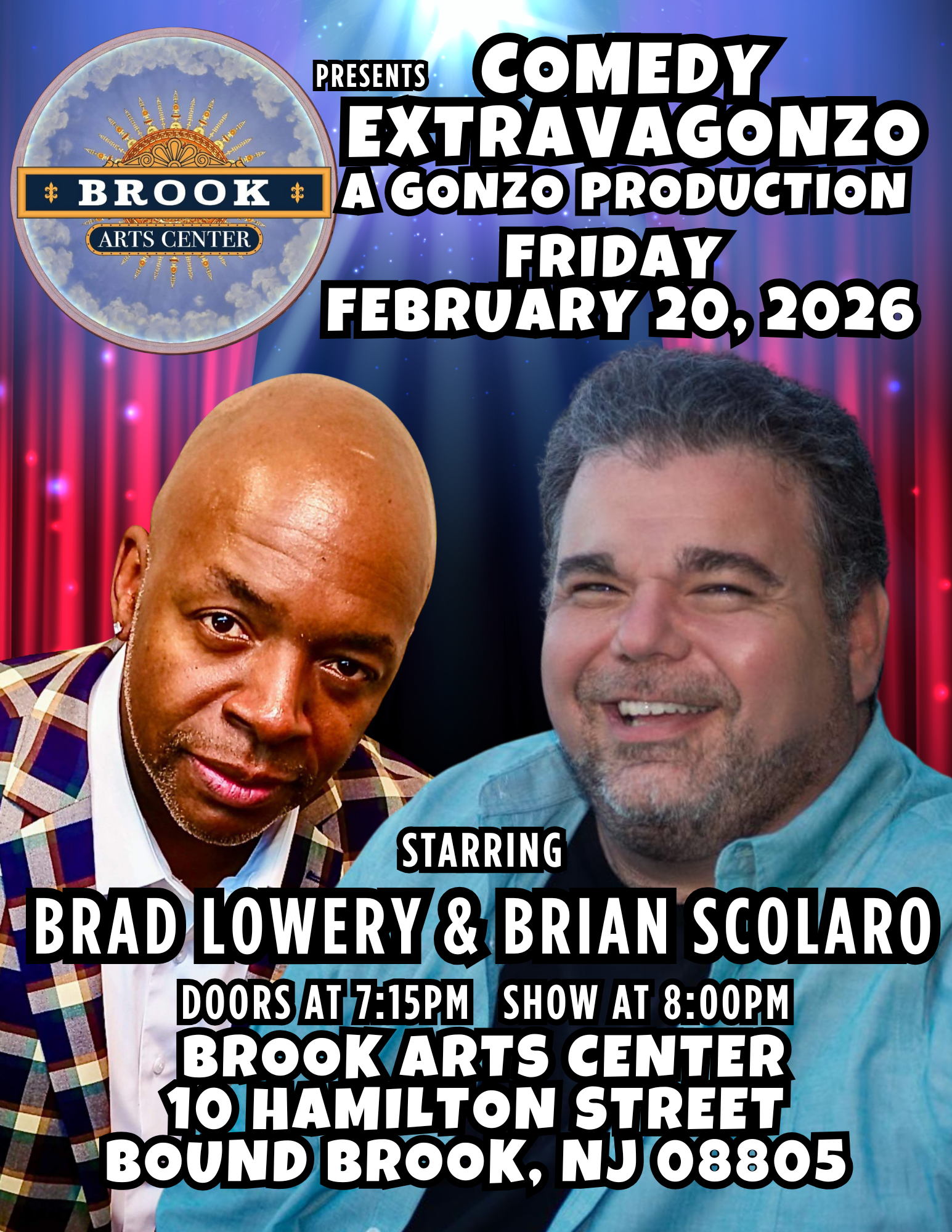 EVENT | Brook Arts Center 10 Hamilton Street Bound Brook, NJ 08805 ...